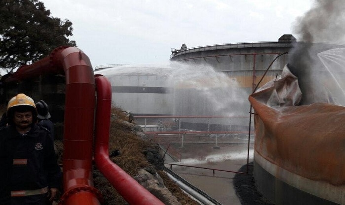Mumbai: Fire at Butcher Island Under Control; Process to Cool Tanker ...