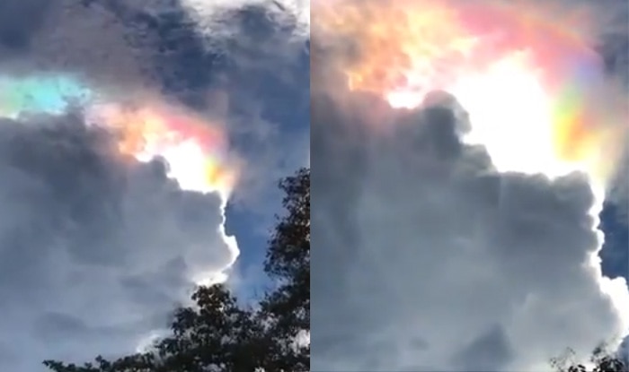 Fire Rainbow Seen In Thailand Skies Captured By Onlookers (Video ...