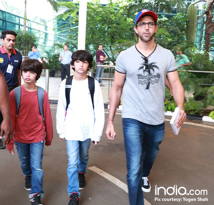 Hrithik Roshan and Sussanne Khan Return From Their Mini Goa Vacay With ...