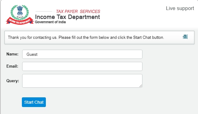 Income Tax Department Launches ‘Online Chat’ Service; Here’s How ...