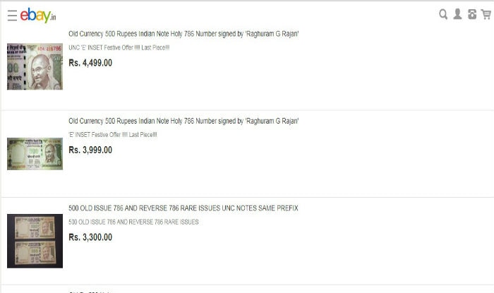 A Year After Demonetisation, Old Rs 500 and Rs 1000 Notes Being Sold on ...