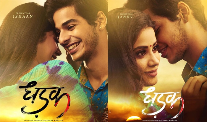 Dhadak Posters: Janhvi Kapoor And Ishaan Khattar Unleash Their Raw Side ...