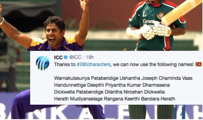 ICC Comes up With Witty Tweet After Twitter Expands Its Character Limit ...