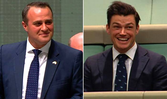 Australian Lawmaker Tim Wilson Proposes to Gay Partner Ryan Bolger in ...