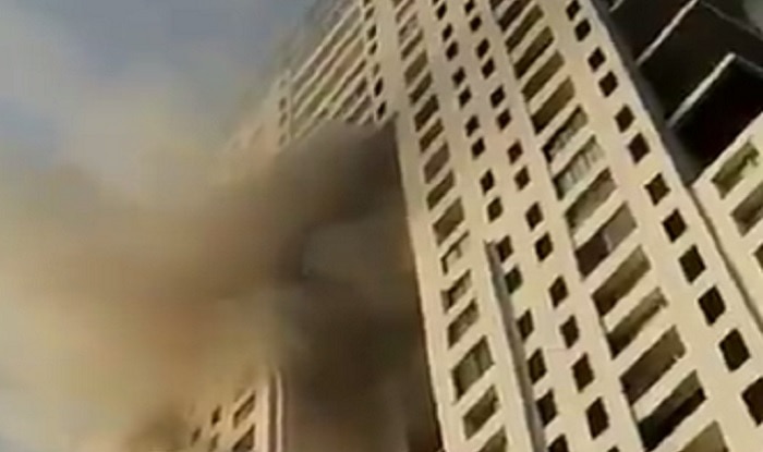 Mumbai: Fire Breaks Out in 31-Storey Legend Building in Walkeshwar Area ...
