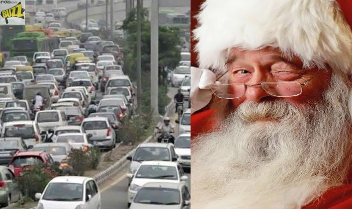 This Christmas, Santa Claus Will Spread Awareness About Road Safety In ...