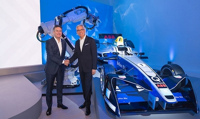 ABB FIA Formula E Championship: ABB, Formula E Partner For First E-car ...