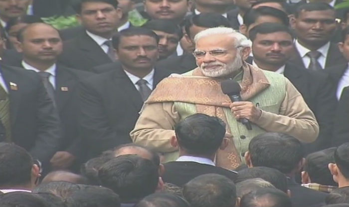 Prime Minister Narendra Modi Exchanged New Year Greetings with PMO And ...