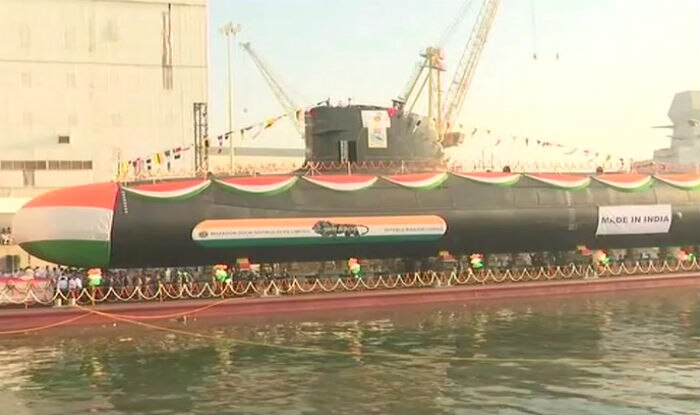 INS Karanj, Third Scorpene Class Submarine, Launched by Indian Navy ...
