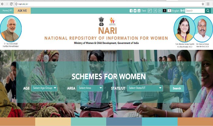 Women and Child Development Ministery launches NARI Portal and e-Samvad ...