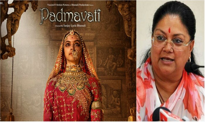 Padmavat Row: Vasundhara Raje Refuses to Allow Film Screening in ...