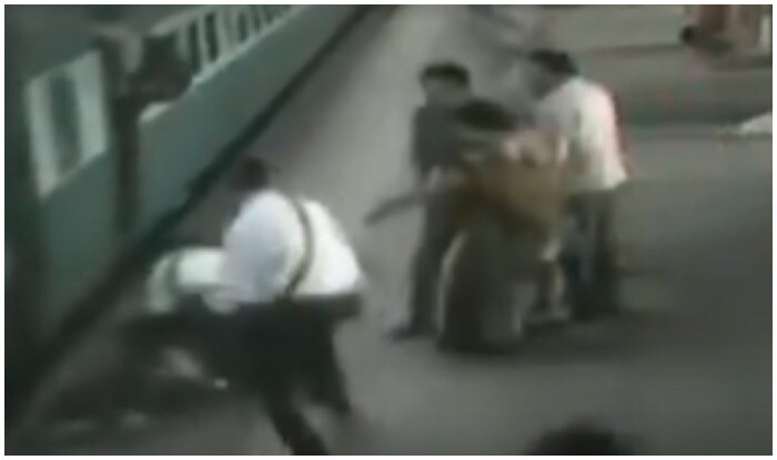 Chief Ticket Inspector Shashikant Chavan saved a passenger who tried to ...