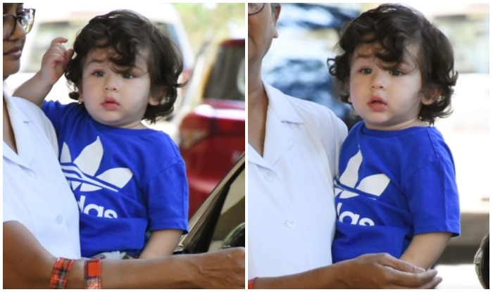 Taimur Ali Khan Looks Cute As A Button In His Latest Pictures | India.com
