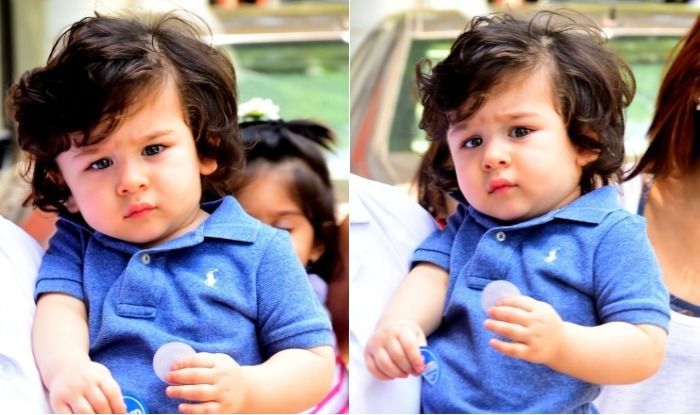 Taimur Ali Khan Waves at Paparazzi Outside His Playschool; Pictures Go ...
