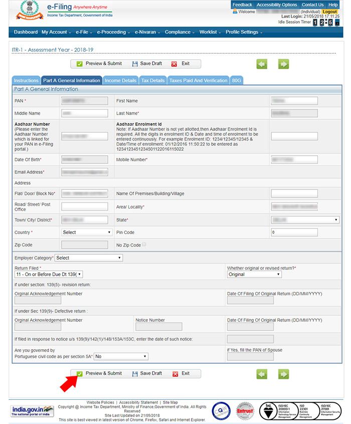 Income Tax Return Filing: E-file Your ITR 1 in 10 Easy Steps | India.com