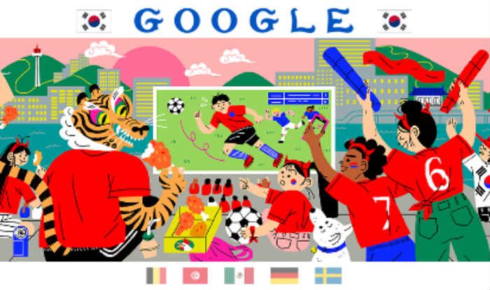 FIFA World Cup 2018 Day 10: Google Doodle Celebrates Belgium, Germany ...