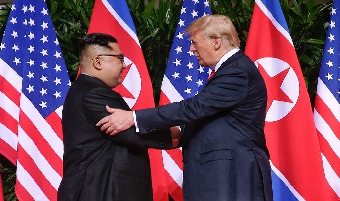 Donald Trump Meets Kim Jong-un at Singapore Summit: First Words of Two ...