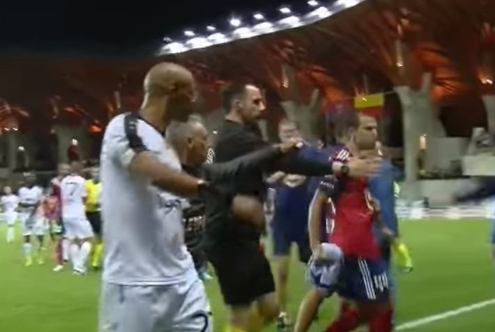 Bryan Melisse Pulls Off One Of The Worst Tackles In Champions League