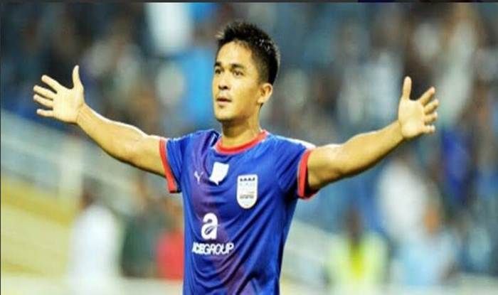 Indian Football Captain Sunil Chhetri Extends Contract With Bengaluru ...
