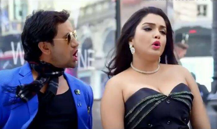Bhojpuri Hotness Amrapali Dubey’s Sexy BTS Dance Video With Nirahua From Nirahua Chalal London ...