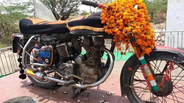 Bizarre mystery behind Bullet temple in Rajasthan | India.com