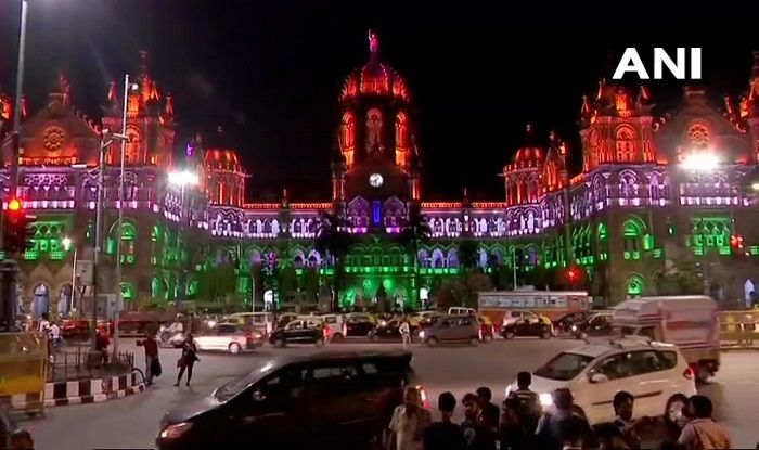 Mumbai’s CSMT Station Lit in Tricolour Ahead of Independence Day ...