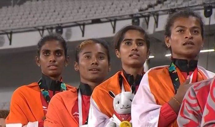 Asian Games 2018: Indian Women’s Team Comprising Hima Das, Poovamma ...