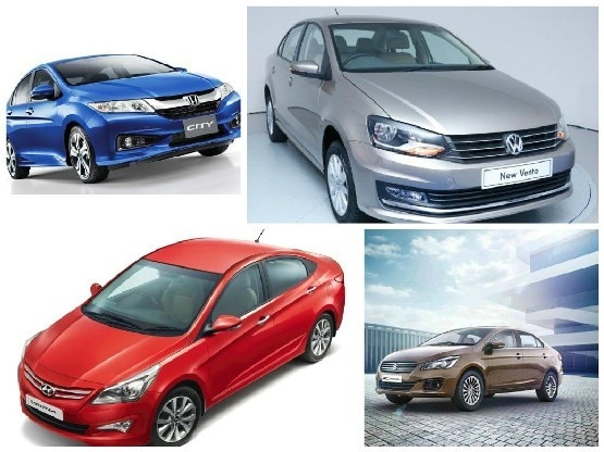 Volkswagen Vento 2015 Vs Maruti Suzuki Ciaz Vs Hyundai Verna Vs Honda ...