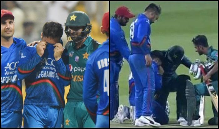Asia Cup 2018 Super Four Afghanistans Aftab Crying And Pakistans