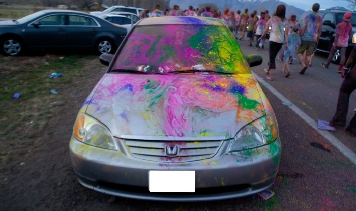 Holi 2018: Tips and Tricks to keep your car and bike away from colour ...
