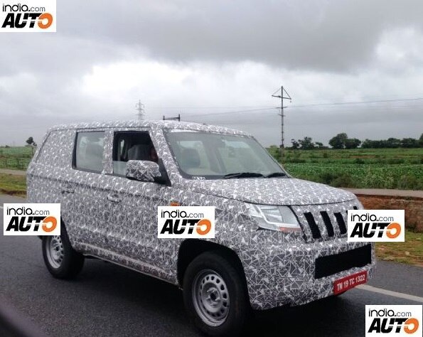 Mahindra TUV500 (TUV300XL) spied testing yet again; exterior details ...