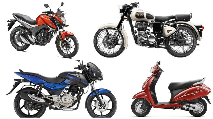 Most Searched Two-Wheelers in the Month of August 2016 | India.com