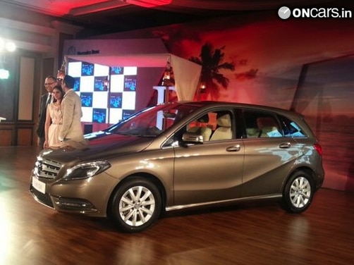 Live: Mercedes Benz B-Class diesel launch in India | India.com