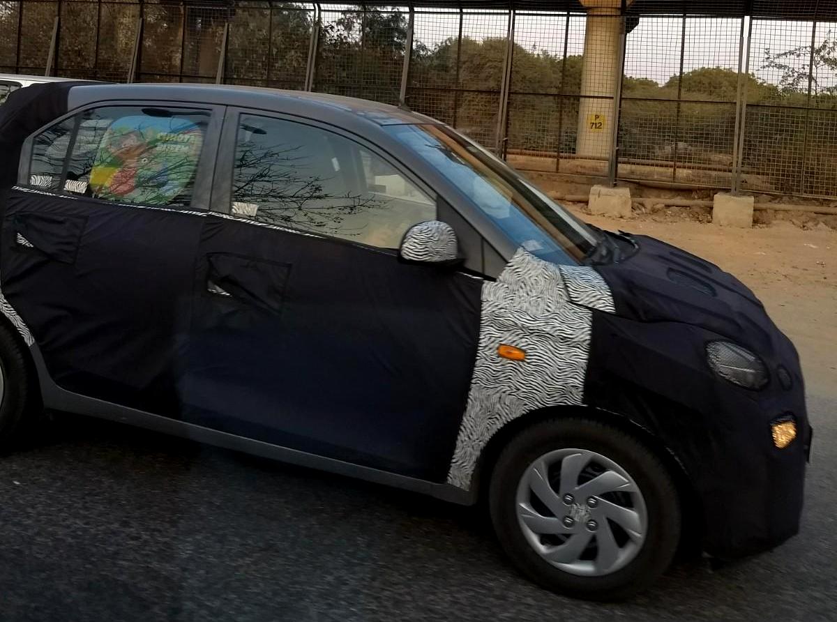 Hyundai Santro 2018 (Hyundai AH2) Continues Testing in India Ahead of ...