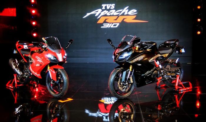 TVS Apache RR 310 (Akula) Launched; Priced in India at INR 2.05 Lakh ...