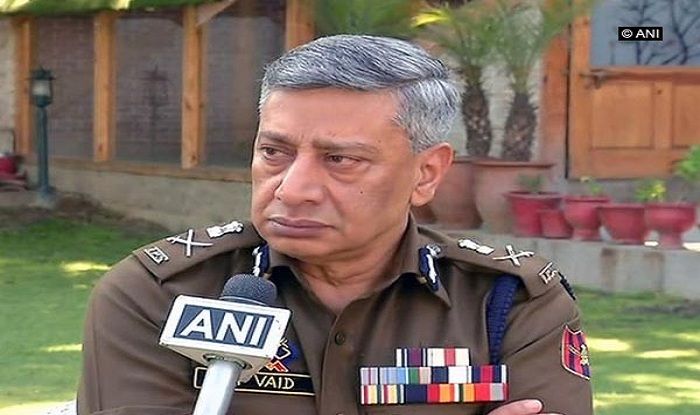 SP Vaid Removed as Jammu & Kashmir Police Chief, DG Prison Dilbagh ...
