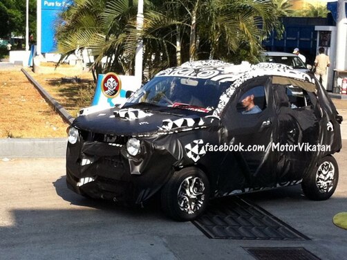 Mahindra's compact SUV 'S101' spotted | India.com