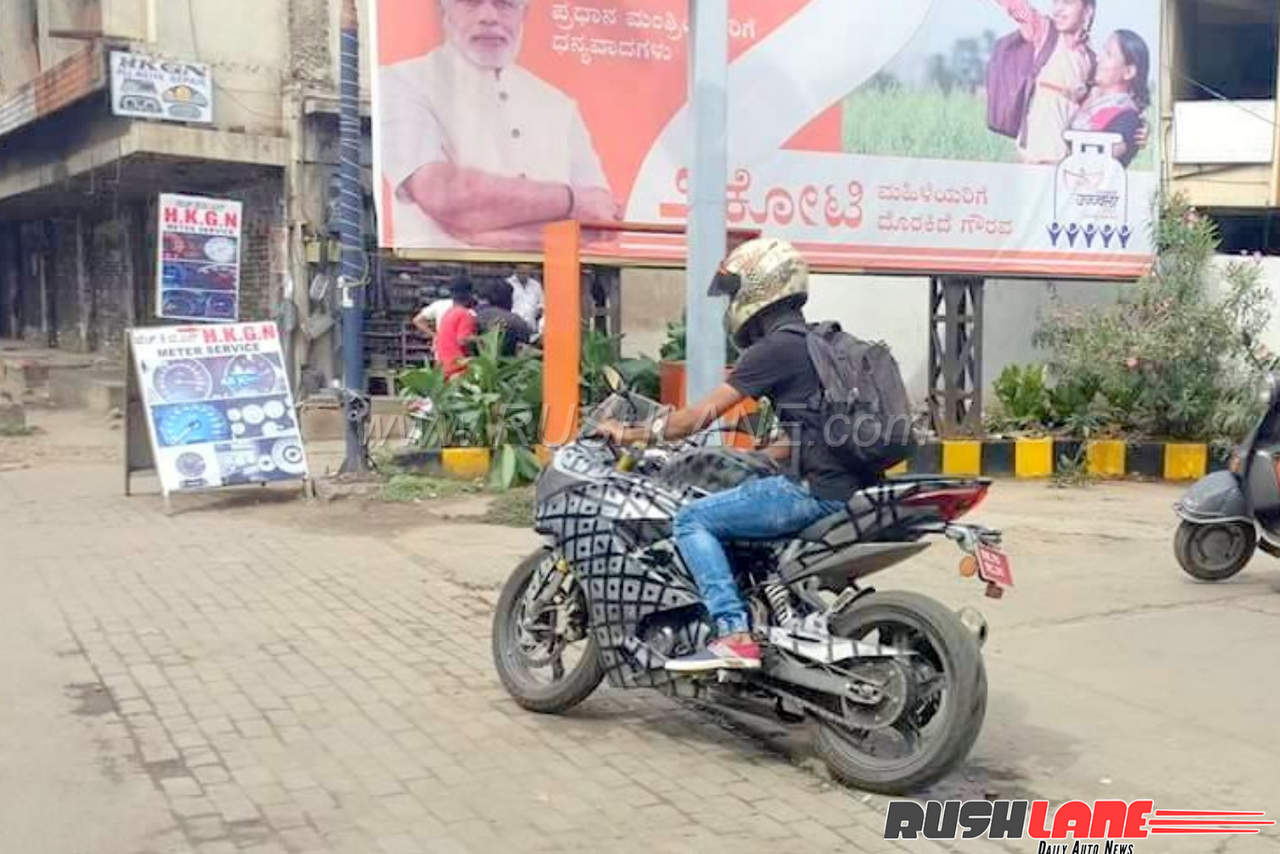 TVS Apache RR 310S (Akula 310) spied testing ahead of India launch in ...