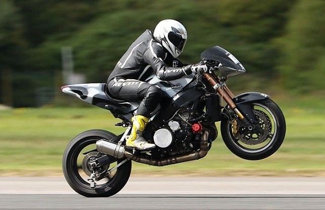 Van Popta Sets World’s Fastest Wheelie Record at 343kmph, Video Inside ...