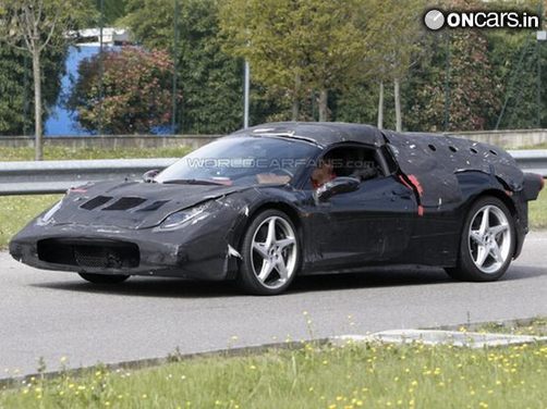 Spy Shots – 2014 Ferrari Enzo successor test mule | India.com