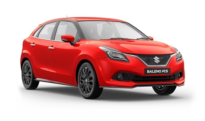 Red Maruti Suzuki Baleno RS spotted; interior details revealed | India.com