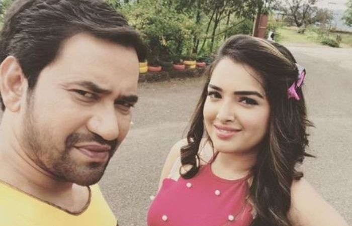 Bhojpuri Hot Rumoured Couple Amrapali Dubey and Dinesh Lal Yadav Aka Nirahua’s Lovestruck ...