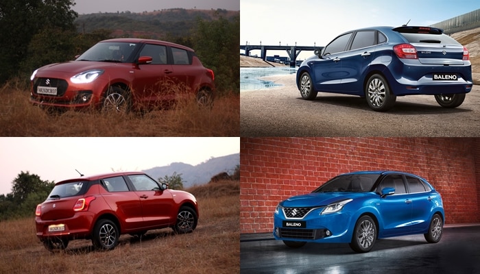 New Maruti Swift 2018 Vs Maruti Baleno: India Price, Images, Specs ...