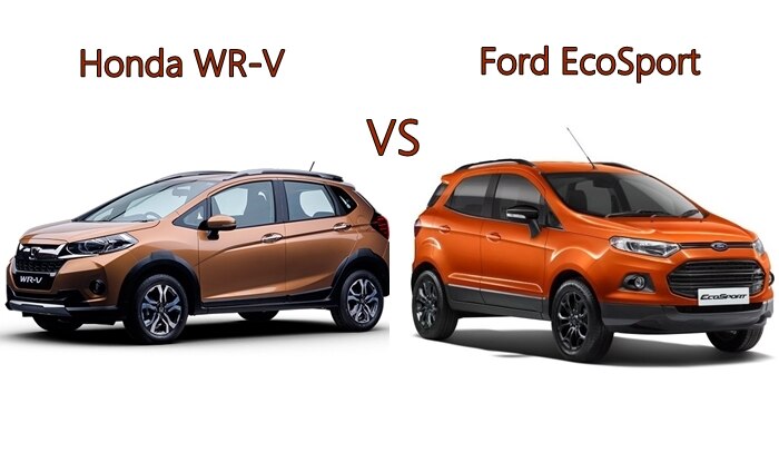 Honda WR-V vs Ford EcoSport; price, specifications & features comparison | India.com
