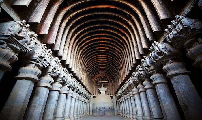 The Karla And Bhaja Caves in Maharashtra Are Examples of Fine Buddhist ...