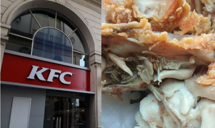 KFC Mumbai Gives Chicken Full of Live Maggots to a Customer, Watch ...