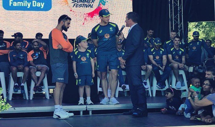 Australia vs India 3rd Test: Virat Kohli-Tim Paine Share Stage With ...