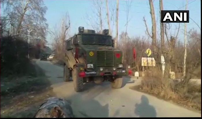 Jammu And Kashmir: Encounter Breaks Out Between Terrorists, Security ...