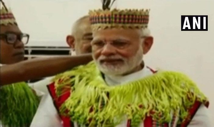 Modi in Andaman News : PM Interacts With Tribal Chiefs in Car Nicobar ...