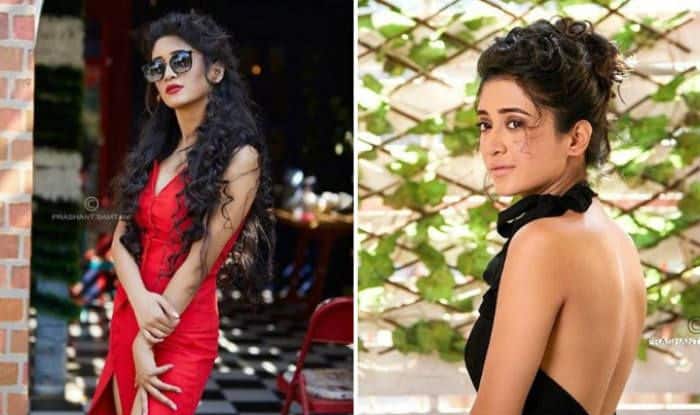 Yeh Rishta Kya Kehlata Hai Fame Shivangi Joshi Looks Sexy in Red Hot Dress And Curls in Her ...